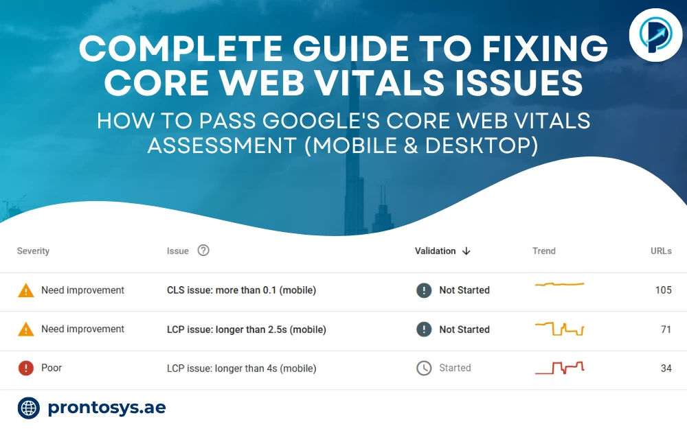 Fix Core Web Vitals Issues: Complete Guide (Mobile + Desktop)